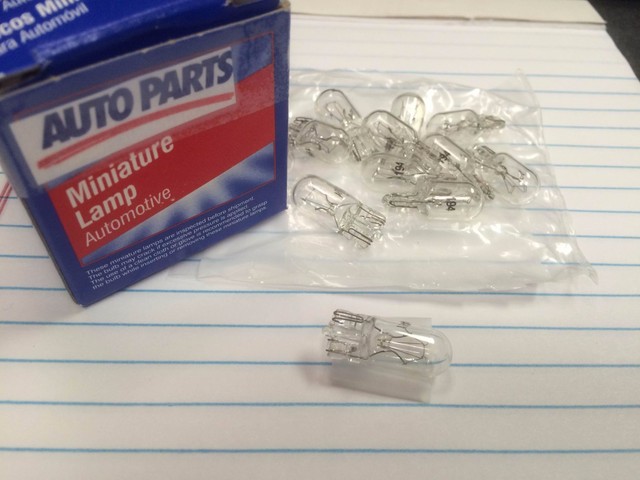 194 NAPA AUTO BULB AUTOMOTIVE LAMP.. PACK OF 10.. & .. for sale online ...