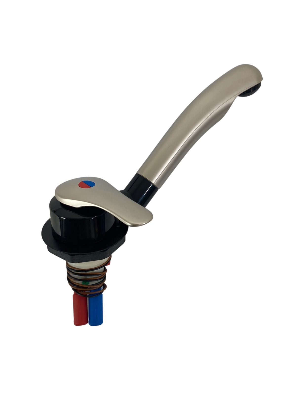 Caravan Motothome Reich Twist Mixer Tap 45 Deg Matt Black Nickel 49mm ...