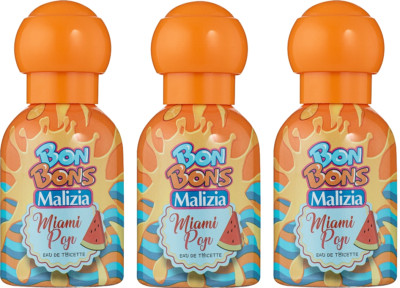 3 PZ x BON BONS MALIZIA MIAMI POP PROFUMO DONNA EAU DE TOILETTE ...