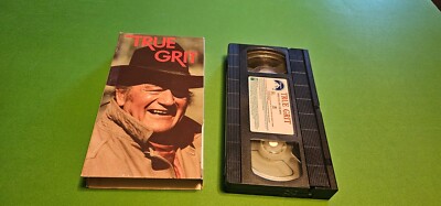 TRUE GRIT (VHS, 1989) John Wayne, Glen Campbell, Kim Darby, Western | eBay
