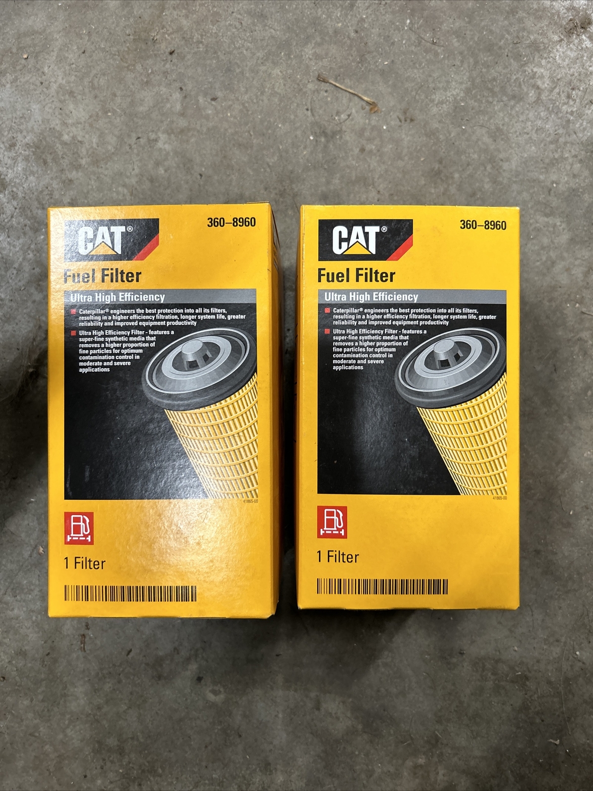 CATERPILLAR 3608960 - Cross reference fuel filters