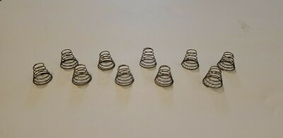 Lionel Pickup Roller Conical Stainless Steel Springs TCL-45 Total 10 ...