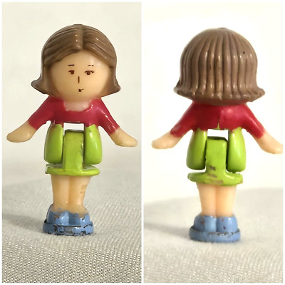 VINTAGE POLLY POCKET 1990 PIXIE IN HER NECKLACE DOLL FIGURE ONLY | eBay