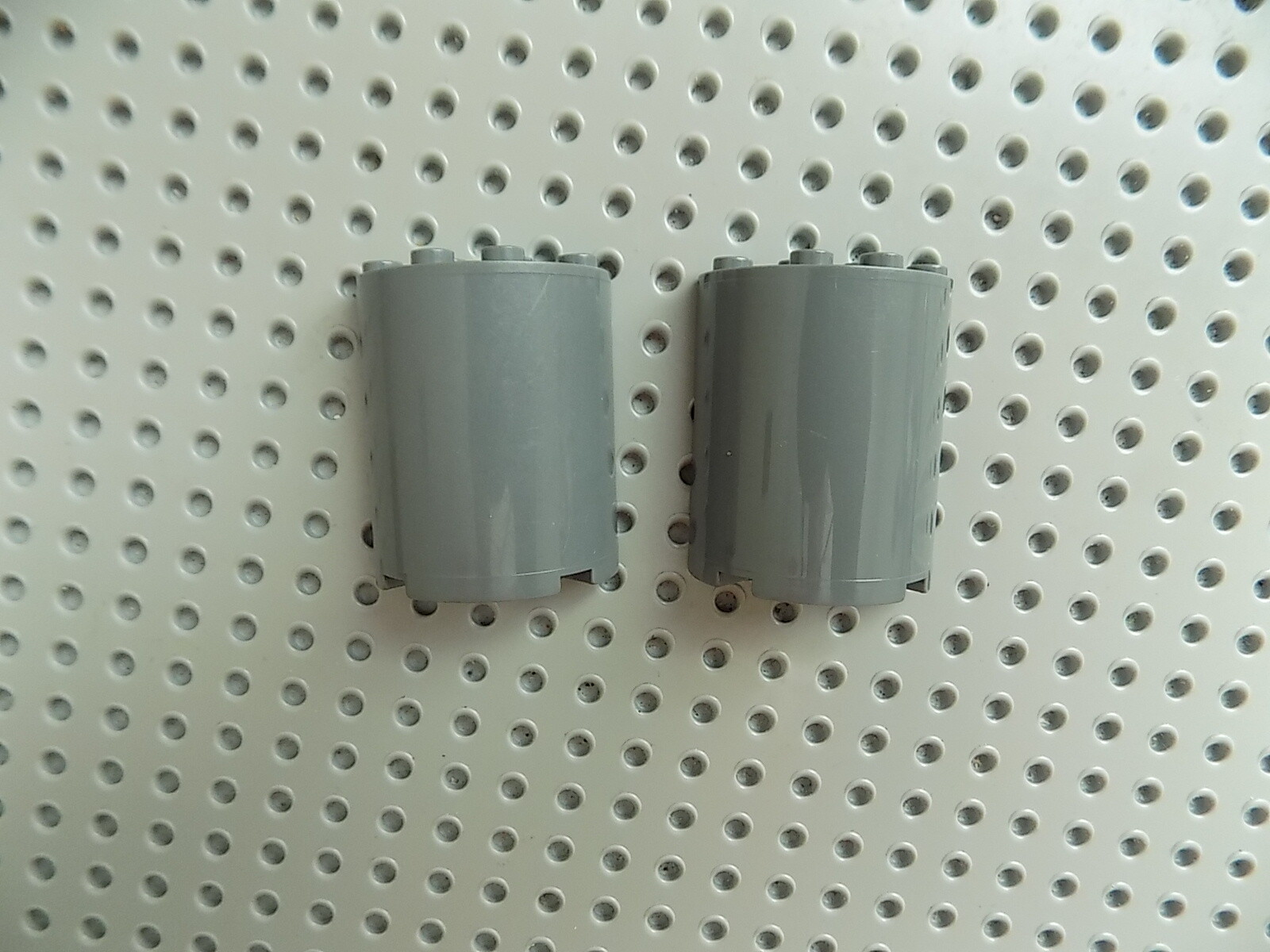 Lego 6218 20430 35280 6259 Cylinder Half 2x4x4 lot of 2 pick your color ...