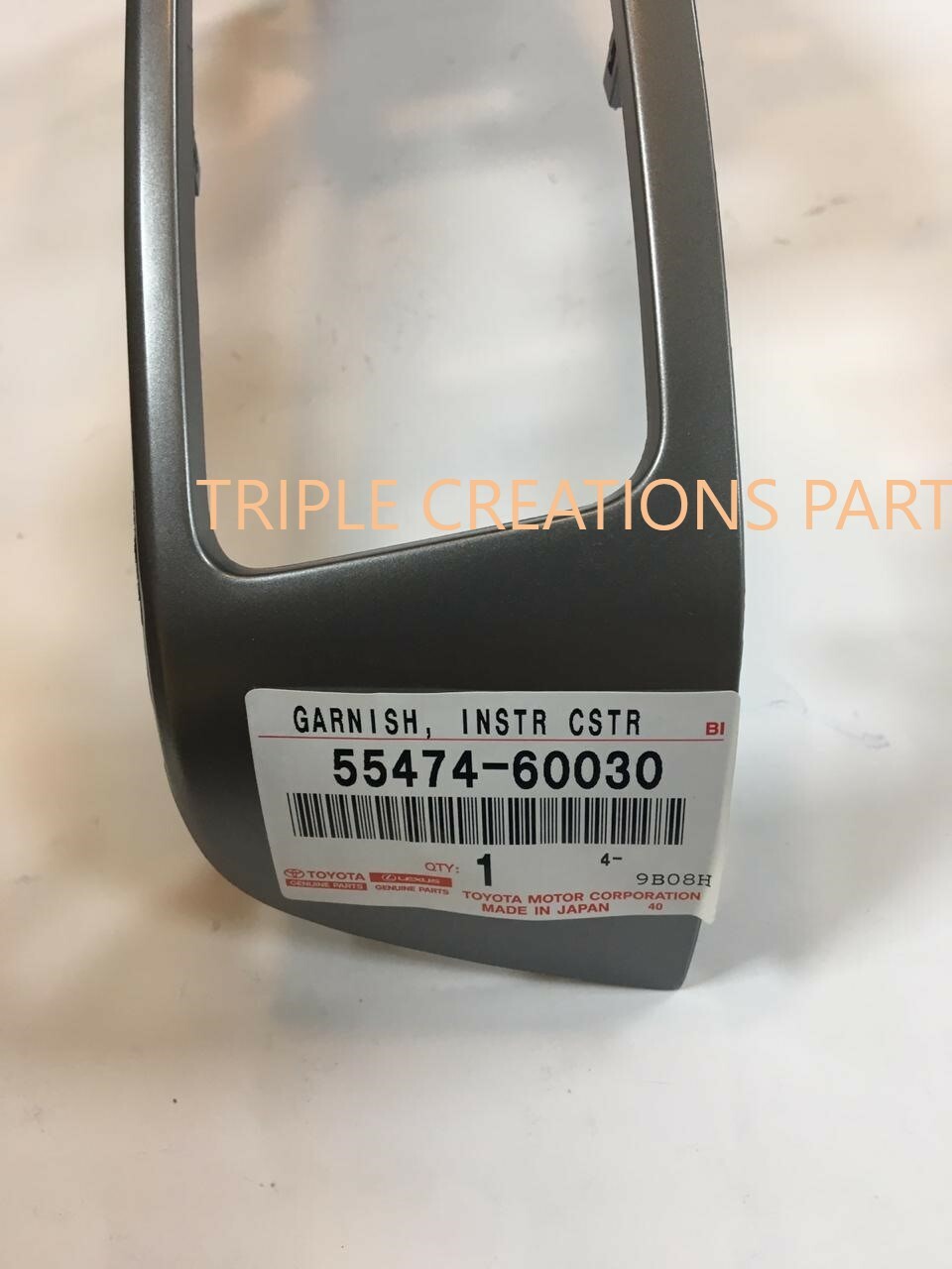 5547460030 GENUINE Toyota GARNISH, INSTRUMENT CLUSTER PANEL 55474-60030 ...