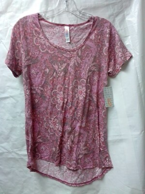 LulaRoe Pink Blouse Xs | eBay