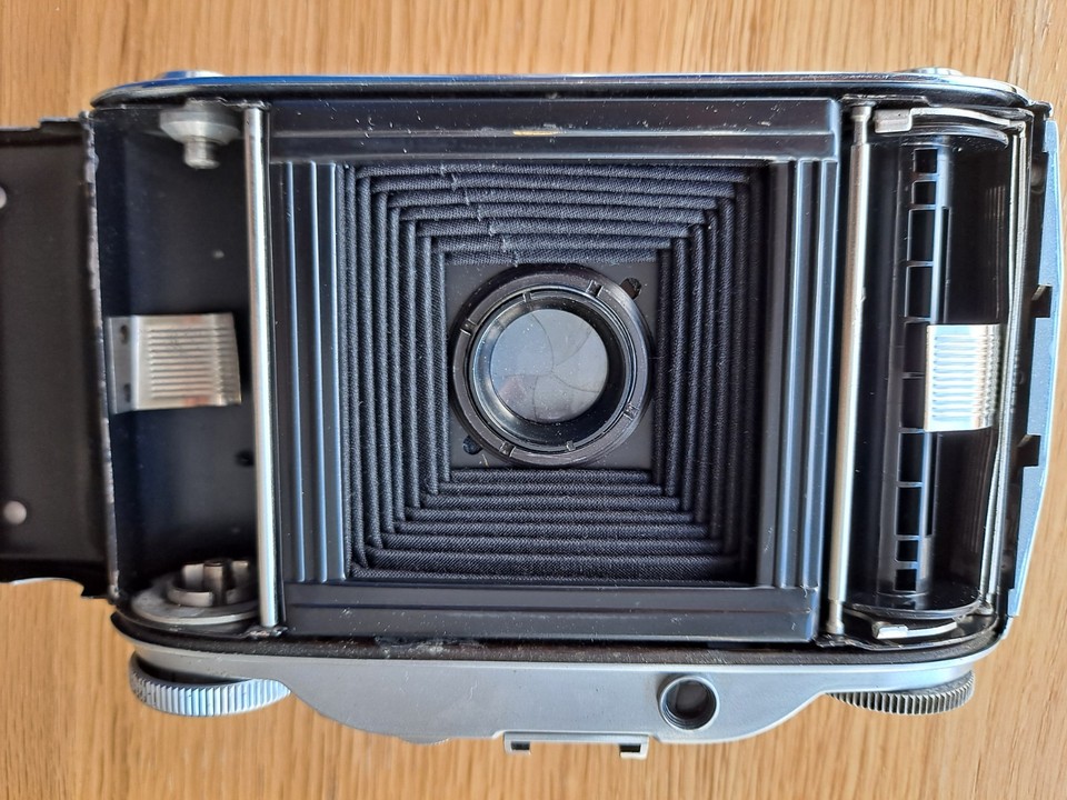 AGFA ISOLETTE III 6x6 Camera, Solinar 85mm f4.5 - New Bellows ...