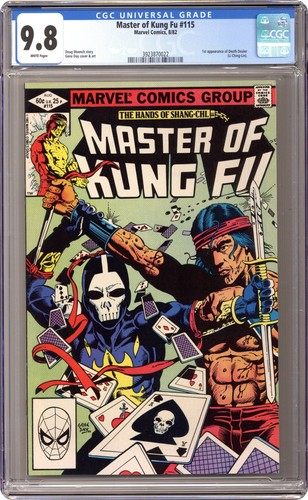 Master of Kung Fu #115D CGC 9.8 1982 3923870022 | eBay
