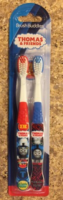 Thomas and Friends Toothbrush 2 Pack Brush Buddies Free Ship New | eBay