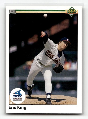 1990 Eric King Chicago White Sox Upper Deck Baseball Card # 651 | eBay