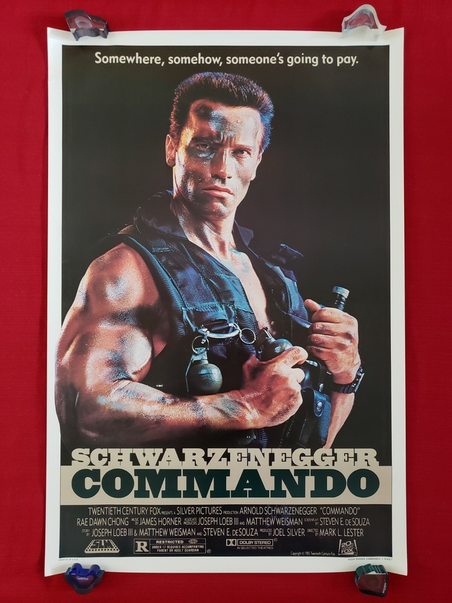 Commando 1985 Poster