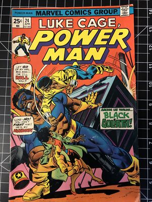 Luke Cage, Power Man #24, 1st Appearance & Origin Black Goliath B20 | eBay