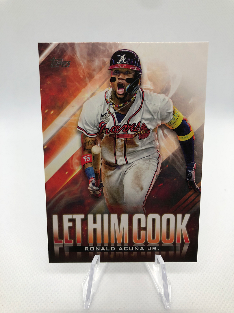 Ronald Acuña Jr. 2024 Topps Update Let Him Cook Card #LHC-4 Braves | eBay
