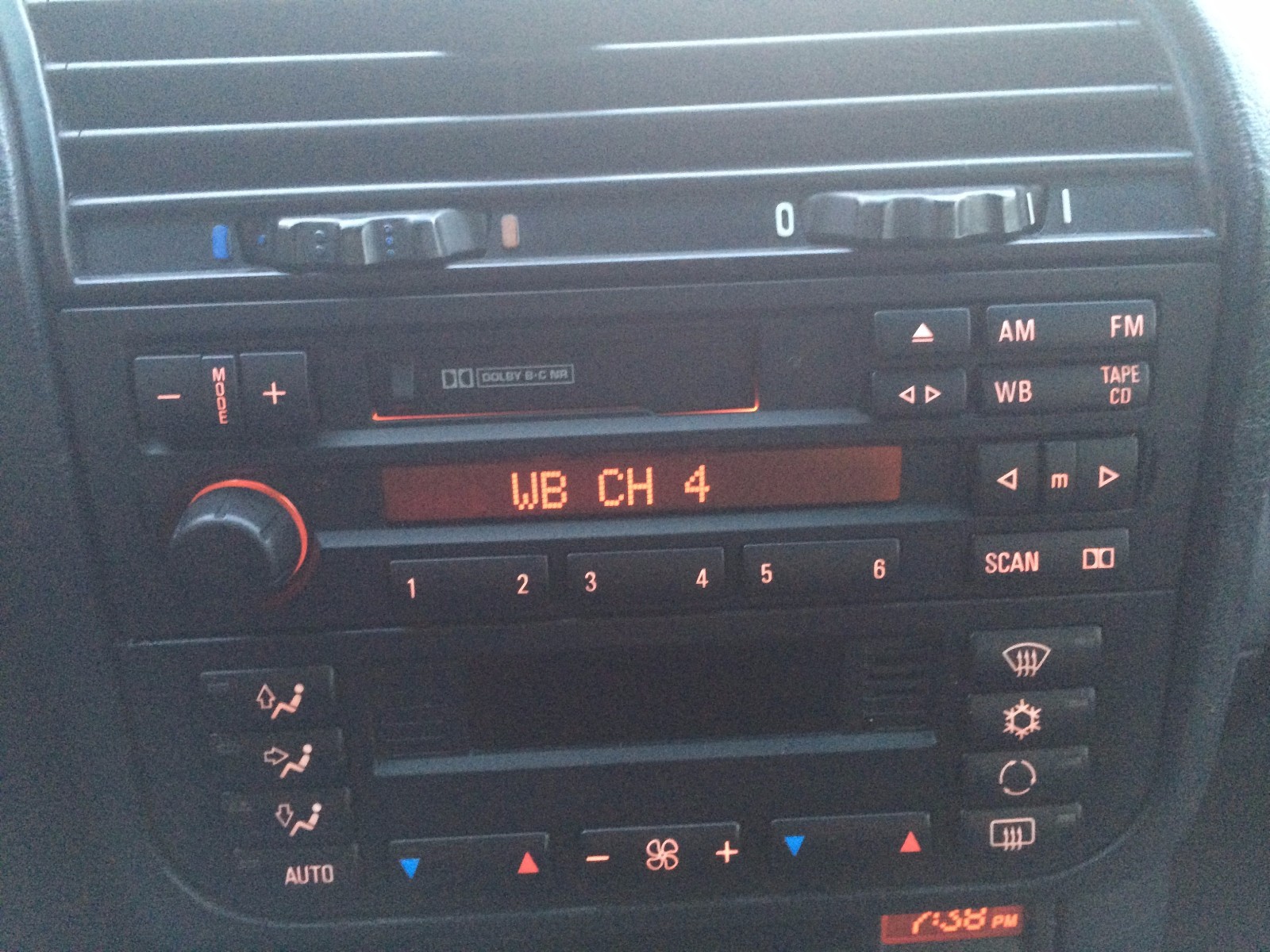 BMW C33 BUSINESS RADIO STEREO E36 323 328 E30 E31 E32 E34 540 840 M3 Z3 ...