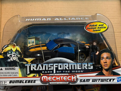 HASBRO TRANSFORMERS DARK OF THE MOON MECHTECH BUMBLE BEE AND SAM ...