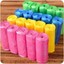Garbage Bags Household Storage Clear Roll Disposable Waste Trash 5 ...