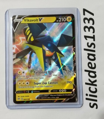 Pokemon Vikavolt V 060/189 Ultra Rare Full Art Holo Card Darkness ...