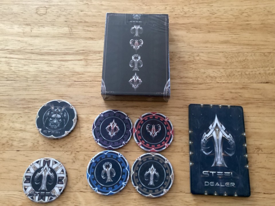 Bicycle Steel Playing Cards Deck and Chips by Cardicians | eBay