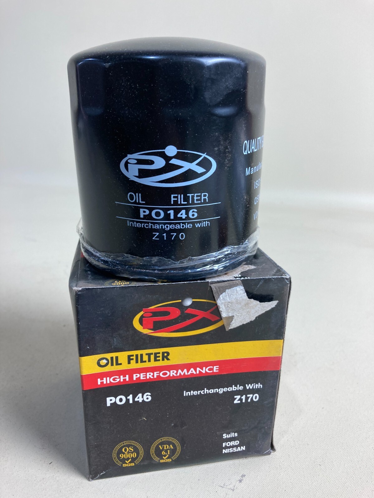 Car Part OIL FILTER NOS P0146 Z170 NISSAN PATROL GQ TB42 6CYL 4.2L ...