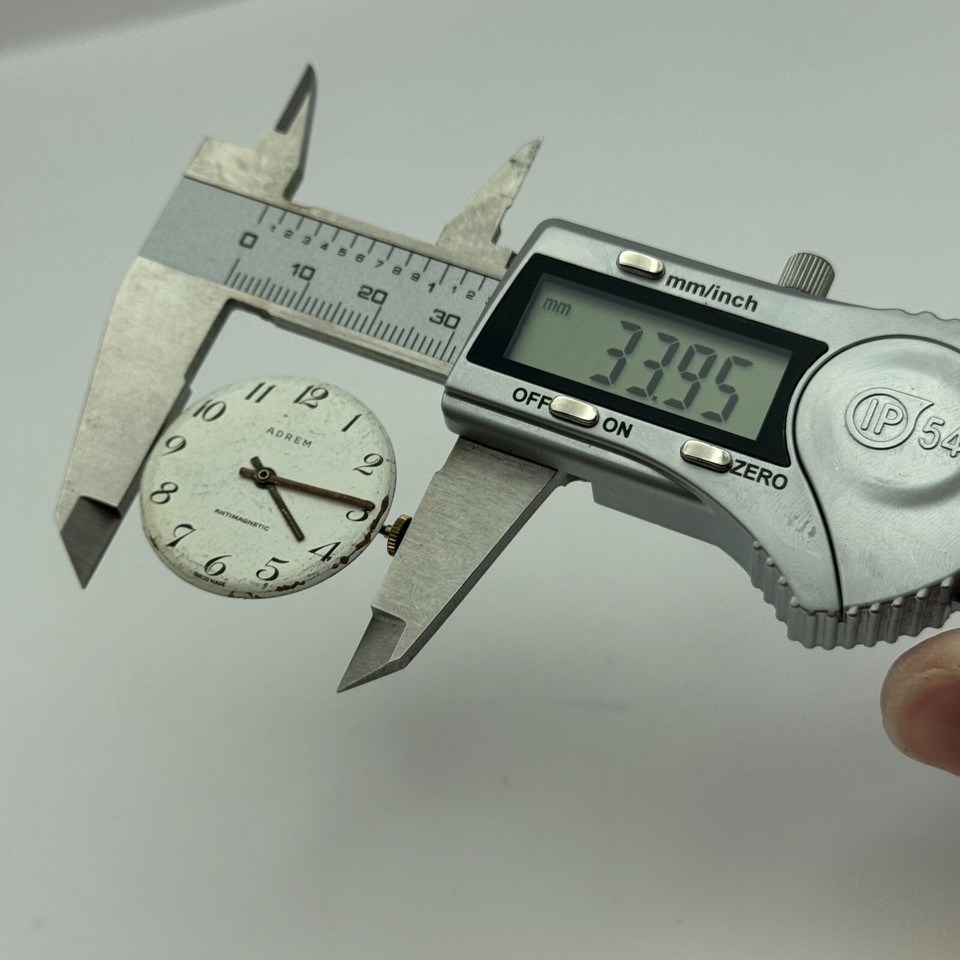 Adrem EB 8800 Watch Movement Men's Manual Wind Swiss Vintage Parts ...