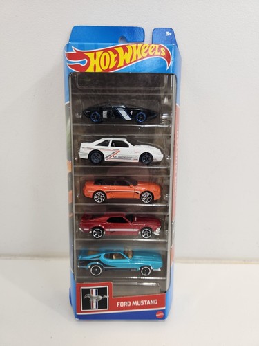 Hot Wheels Ford Mustang 5 Pack '92 Mustang GT Foxbody Boss 302 Mach 1 ...