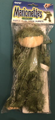 Ganz Green Frog Marionette String Plush Puppet 11” H6105 New | eBay