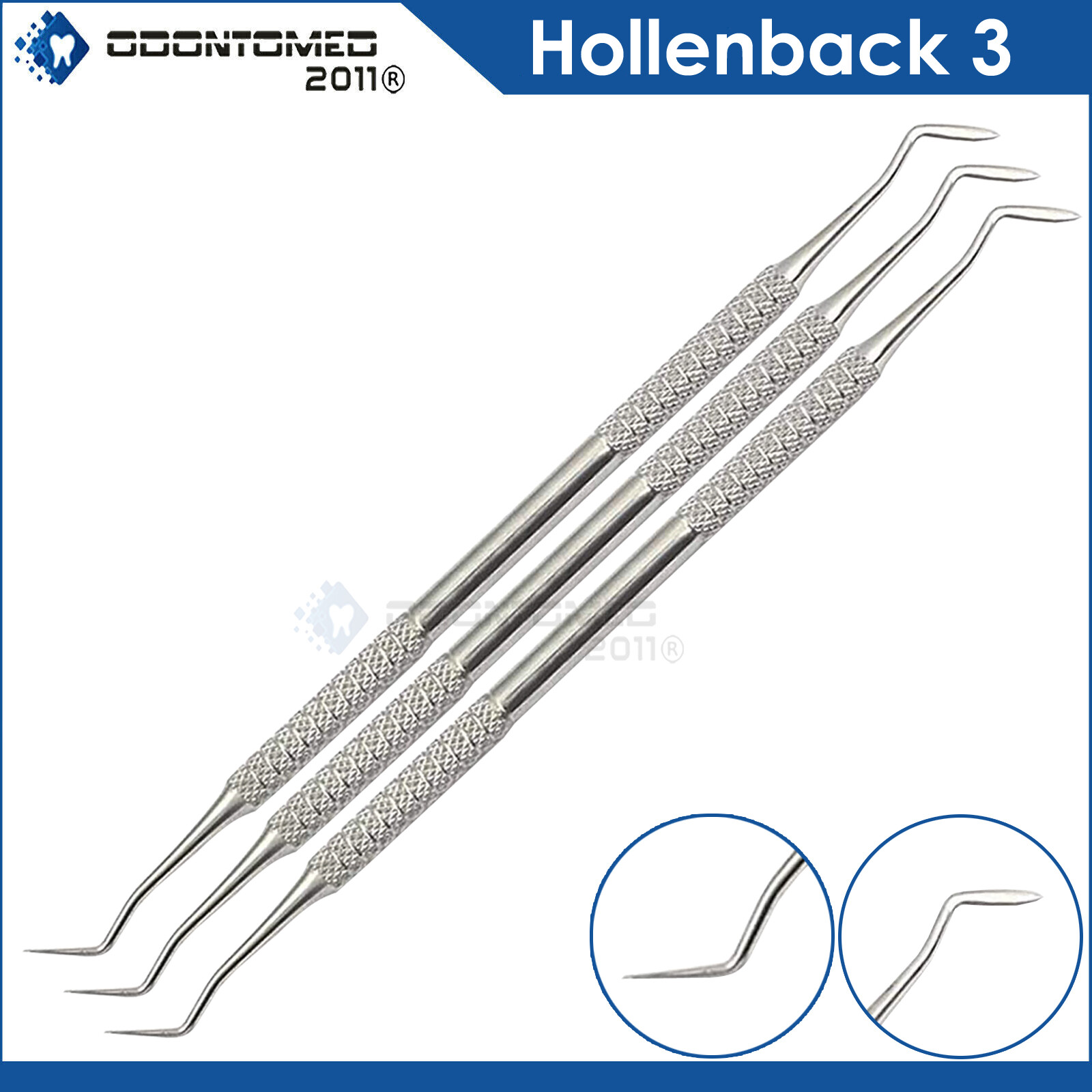 3 Hollenback Wax Carver #3 Dental Filling Orthodontic Stainless Steel ...