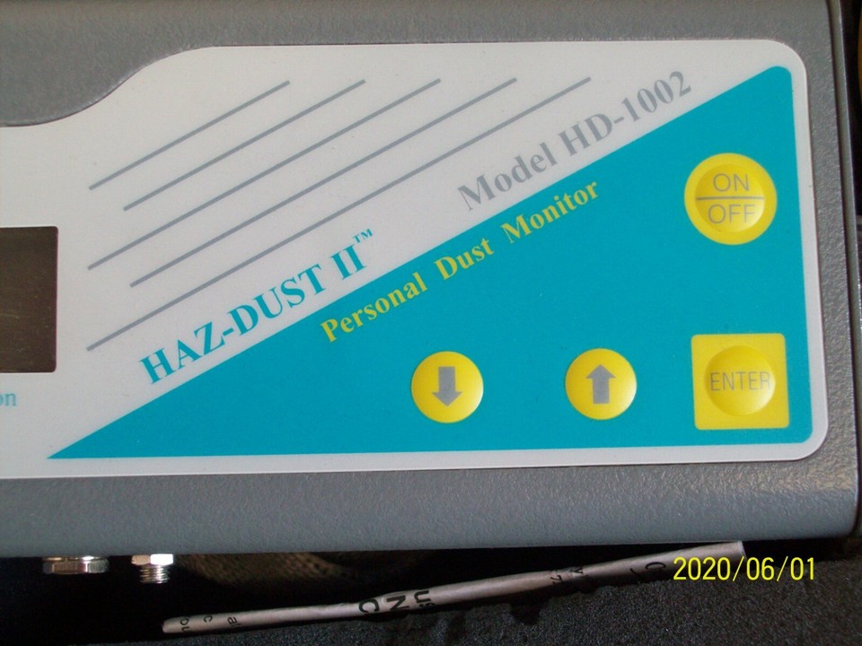 HAZ-DUST II MODEL HD-1002 PERSONAL DUST MONITOR | eBay