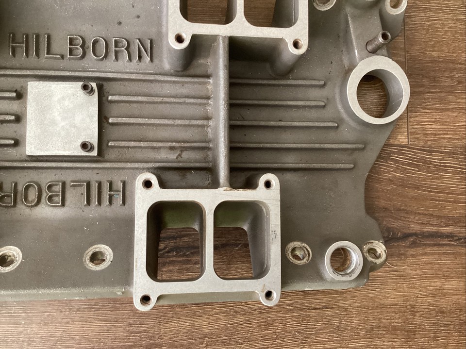 327-C81 Hilborn RAW SBC Base Intake Manifold 305 327 350 Chevy ...