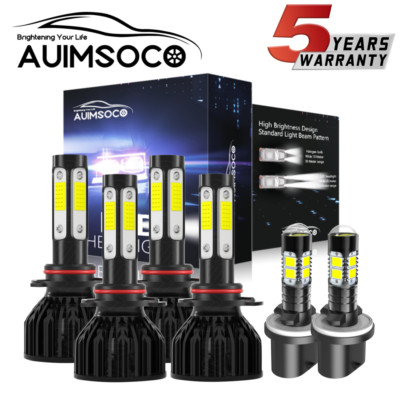 For Buick Rendezvous 2002-2007 Combo 6x 6000K LED Headlights 880 Fog ...