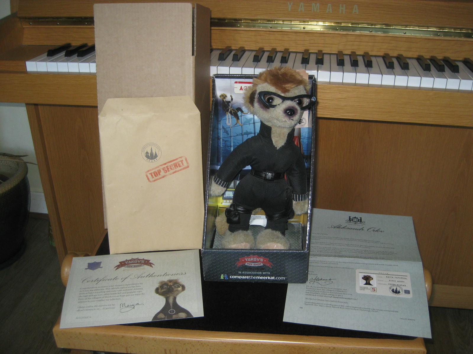 Compare The Market Meerkat Beauty / Beast Aleksandr Sergei Sleepy Oleg ...