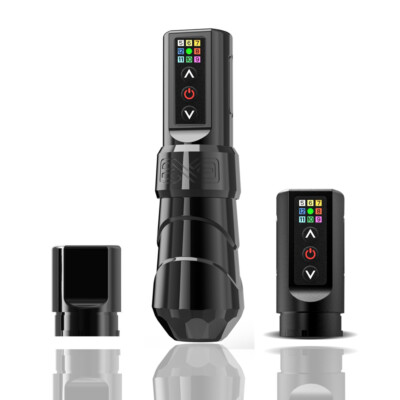 FK Wireless Rotary Tattoo Machine Battery Cartridge Pen Coreless Motor ...
