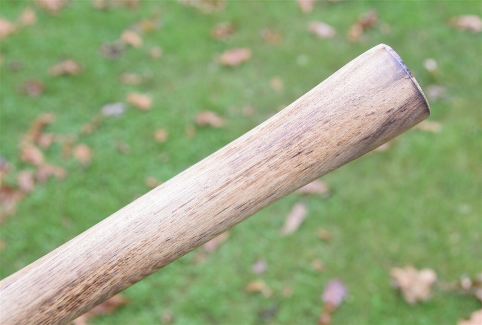 HICKORY 16" Double Bit Saddle Cruiser Axe HATCHET HANDLE Fire Finish ...