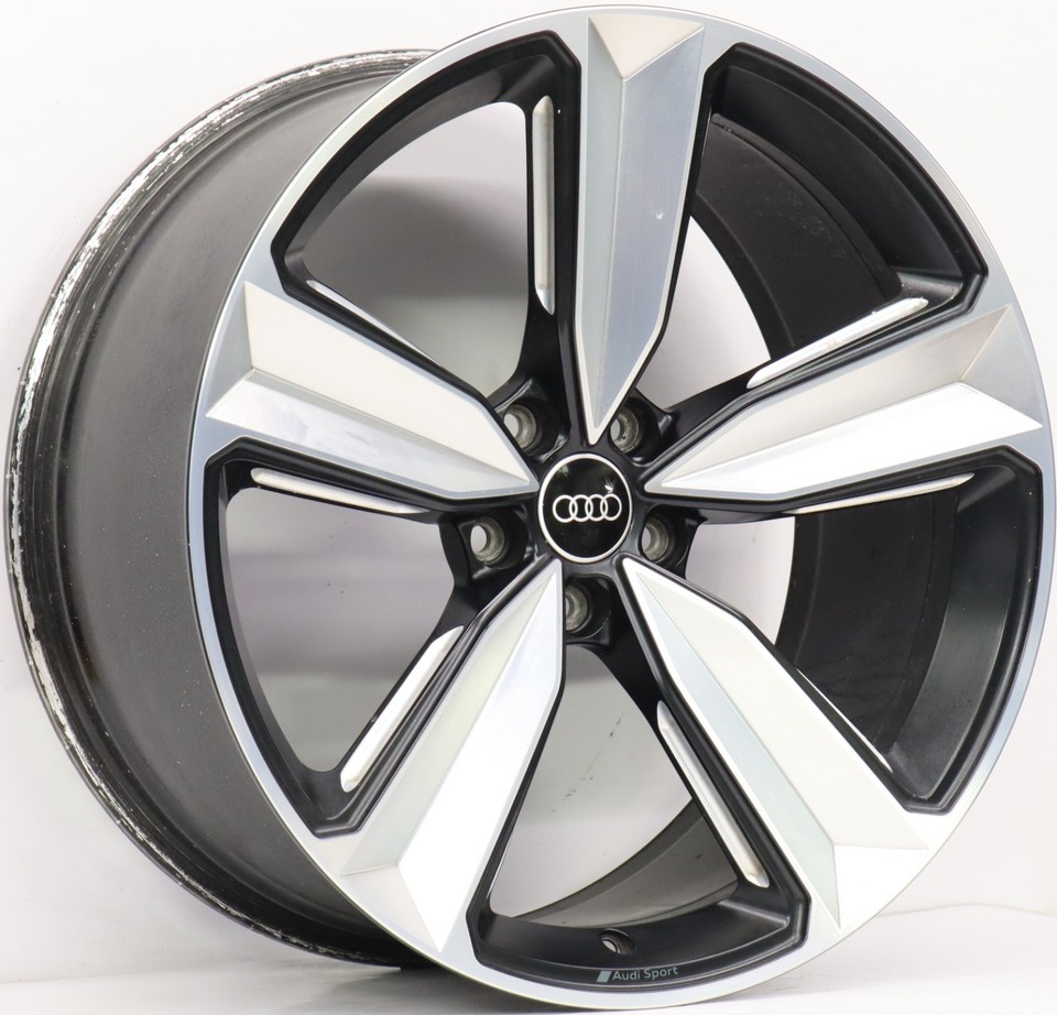 4 Rims In Alloy Audi RS4 9 X 20" Original 8W0601025CS Matte Black ...
