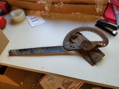 62 STUDEBAKER LARK 1962 front passenger side manual window regulator | eBay