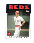 Ron Oester Reds 2B #627 Topps 1986 #Baseball Card | eBay