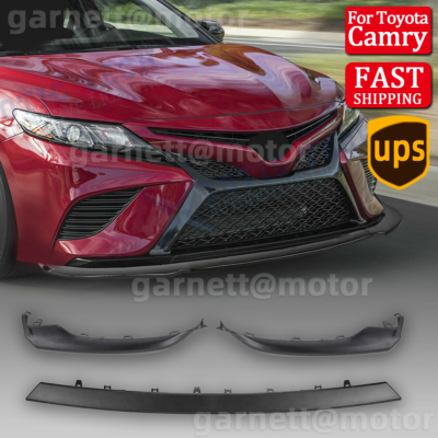 Front Bumper Side Lip Cover Lower Molding Trim For Toyota Camry SE XSE ...