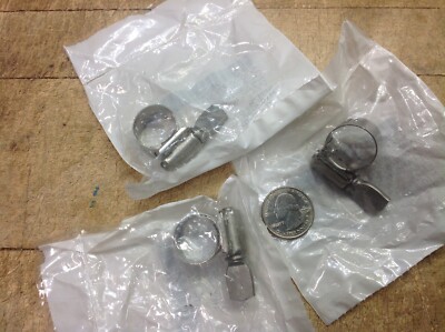 3 pieces military aircraft stainless hose clamps 1/2 to 5/8 AN737TW24 ...