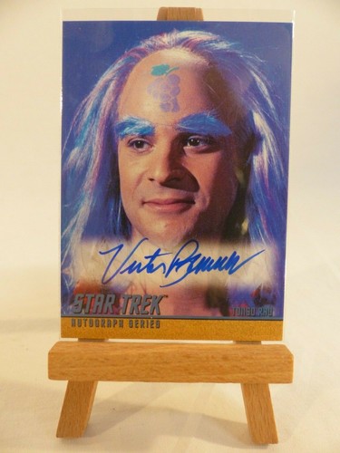 Star Trek TOS Season 3 A82 Victor Brandt Tongo Rad Skybox Autograph ...