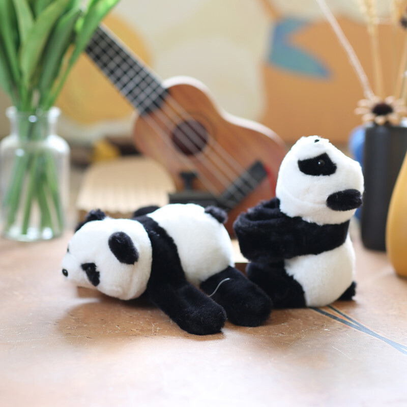 Cute Panda Clap Circle Toys Slap Snap Wrap Wristband Bracelet Plush ...