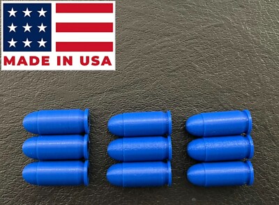 .45 acp 45 Auto - Snap Caps Training Rounds Dummy Rounds w/ Rubber ...