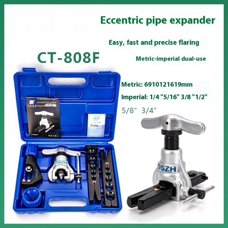Brass Pipe Expander WK-519FT-L Eccentric Copper Pipe Flaring Tool ...