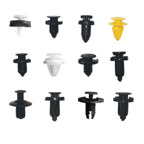 150Pcs Car Body Plastic Push Pin Rivet Fasteners Trim Panel Moulding ...