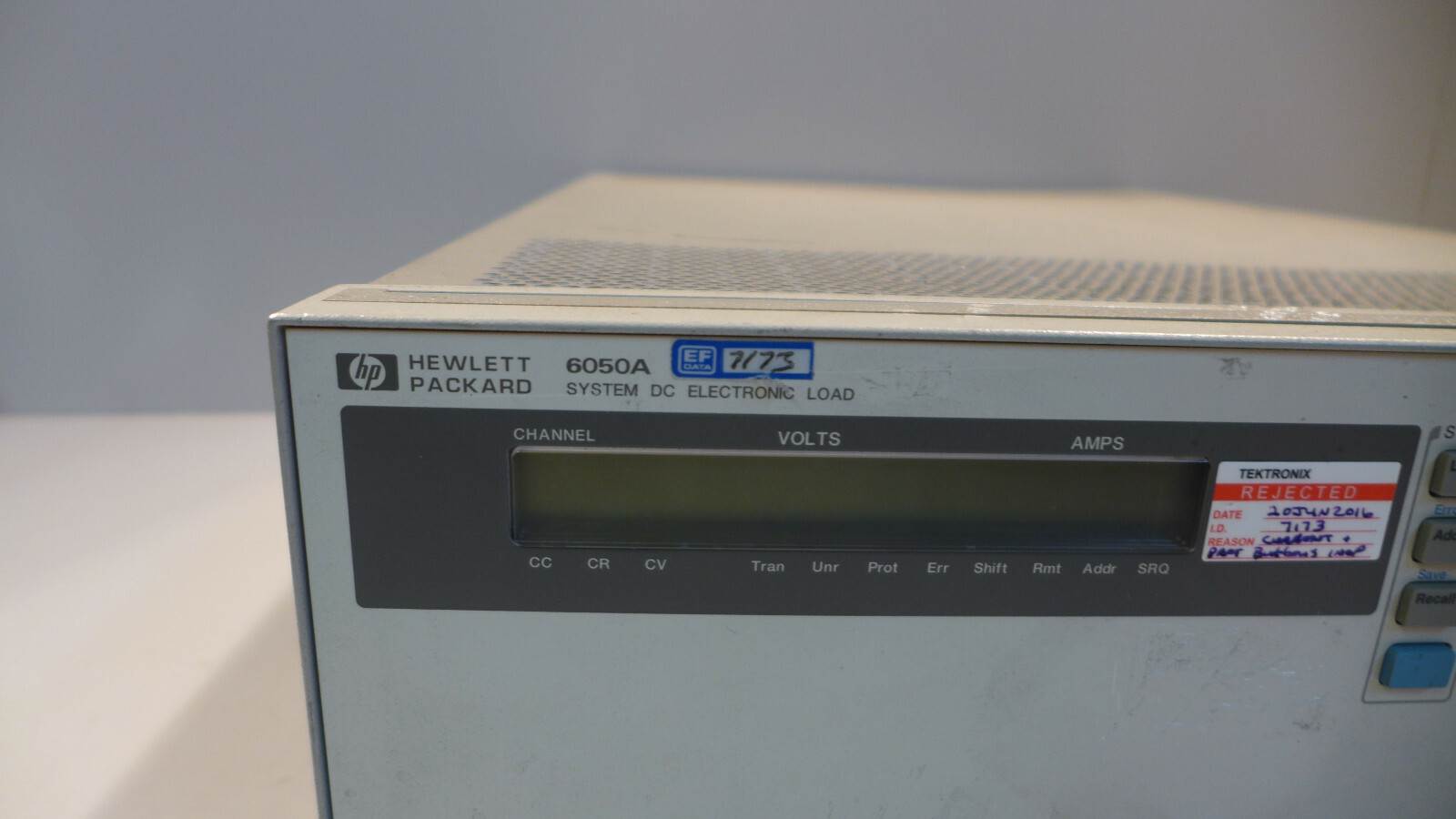 HP 6050A Electronic Load Mainframe For Parts Or Repair - Does Not Power ...