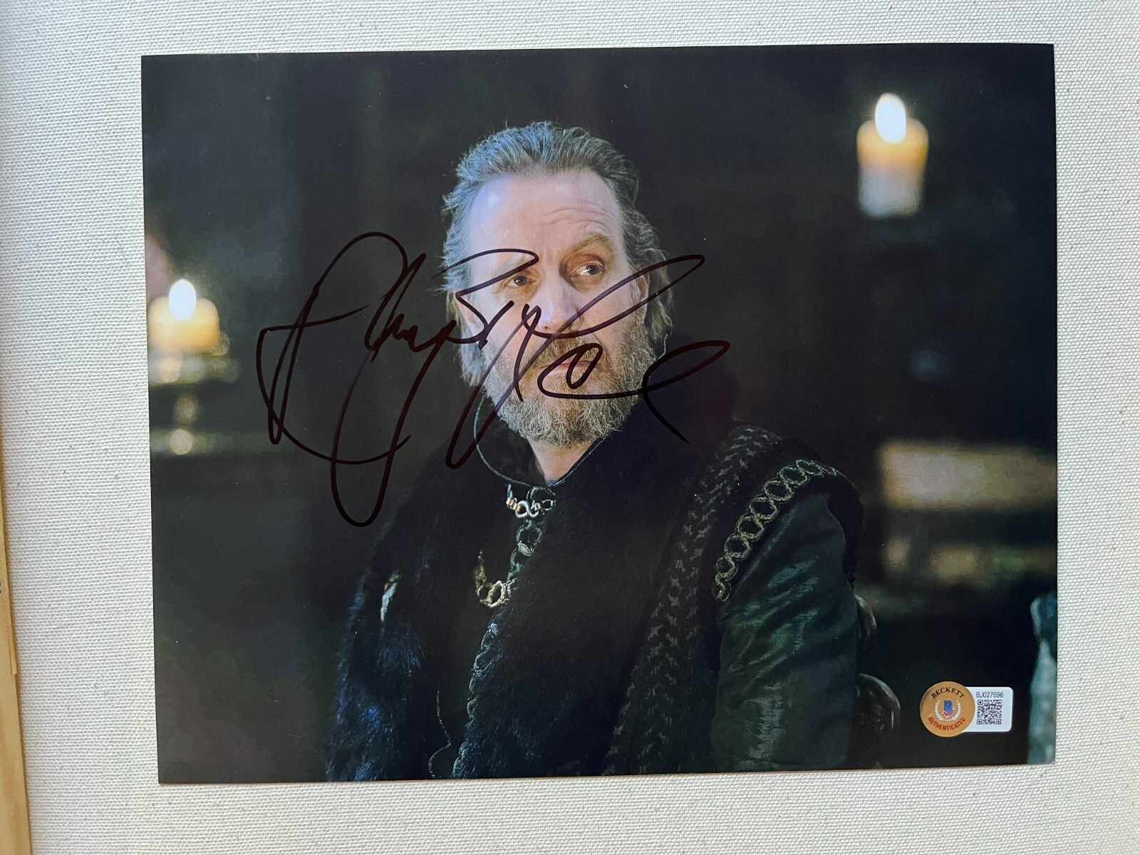 Rhys Ifans Rare autographed signed House of Dragon 8x10 photo Beckett ...