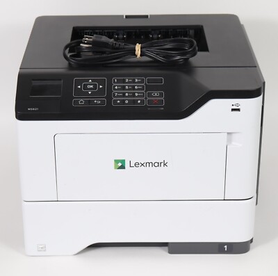 Lexmark MS621dn Laser Monochrome Printer W/ Toner 4486 Page Count ...