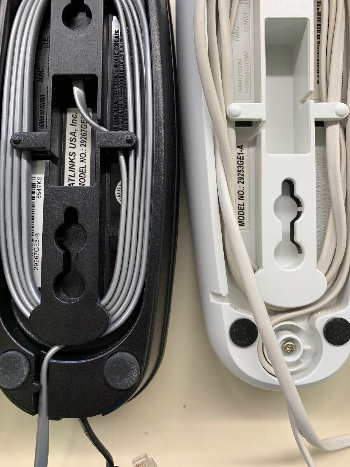 Two GE Corded Telephones Atlinks USA 29267GE3-B and 29253GE1-A | eBay