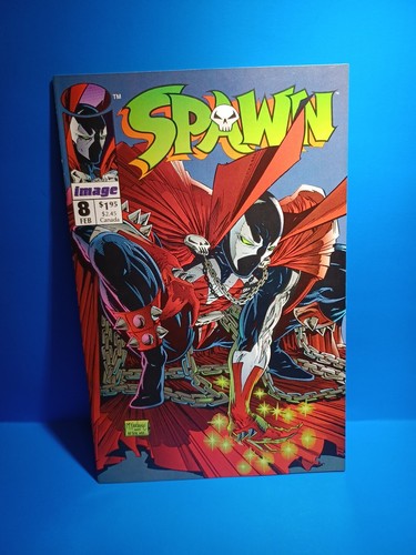 Spawn #8 Spider-Man #1 Homage Cover! 1st Vindicator! Todd McFarlane Hot ...