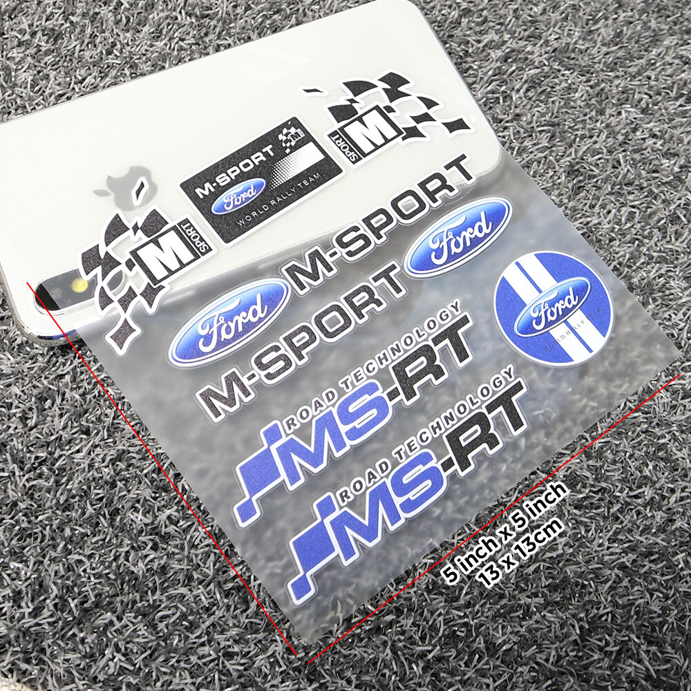 Ford M Sport Logo Motorsport Wrap Livery Design ® | We Are Proud To