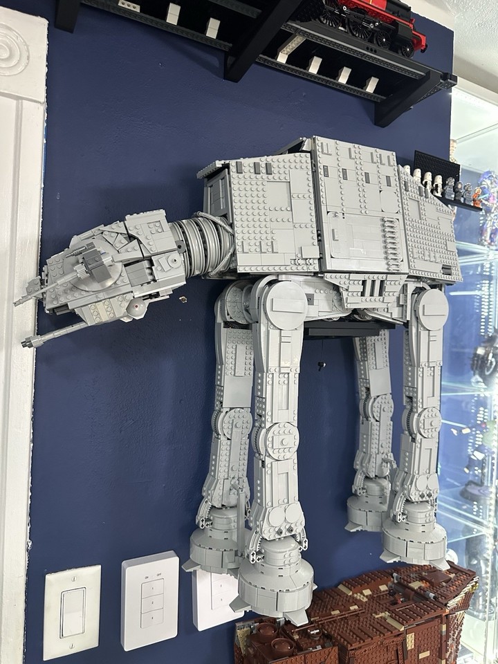 Wall Mount Display For Lego Star Wars UCS AT-AT | eBay